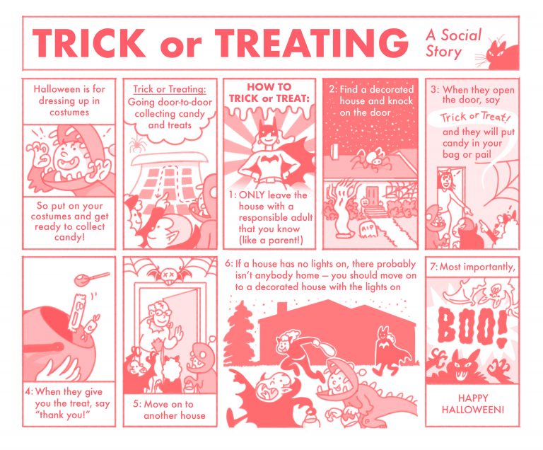 A Trick-or-Treating Social Story | Gateway Pediatric Therapy A Trick-or-Treating Social Story | Gateway Pediatric Therapy